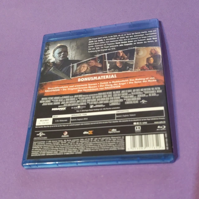 HALLOWEEN ! BLU-RAY Jamie Lee Curtis🌟🌟🌟🌟 EUR 1,80 - PicClick DE