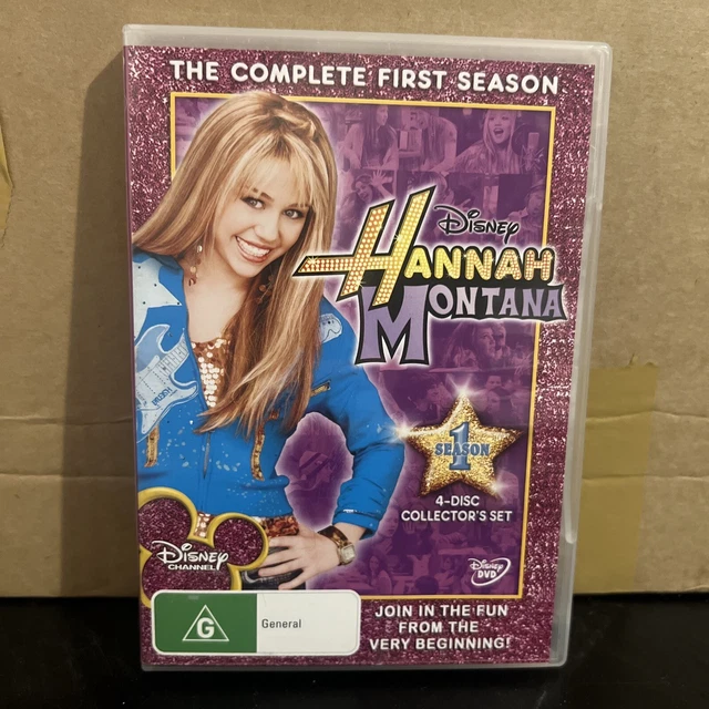 HANNAH MONTANA : Season 1 (DVD, 2006) Lightly Used. Region 4 $14.95 ...