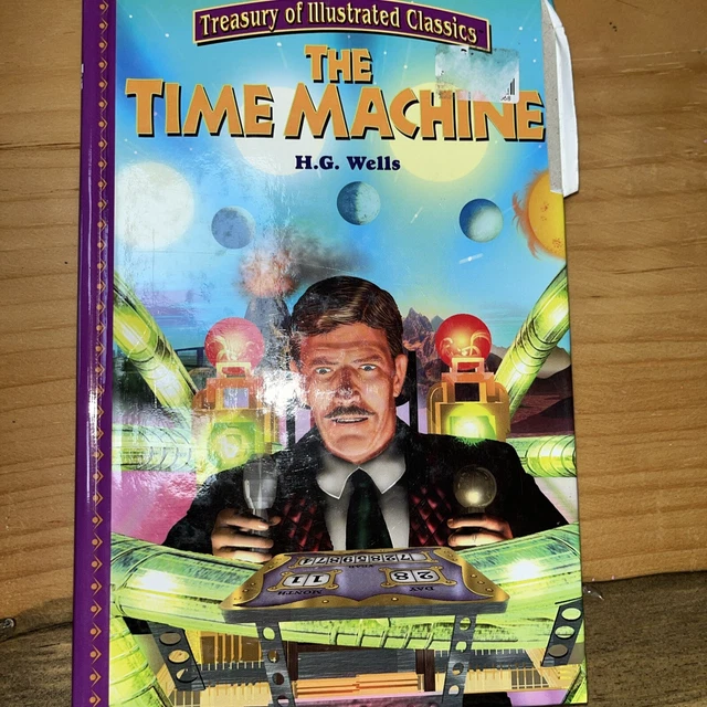 THE TIME MACHINE H.G. Wells Treasury of Illustrated Classics ...