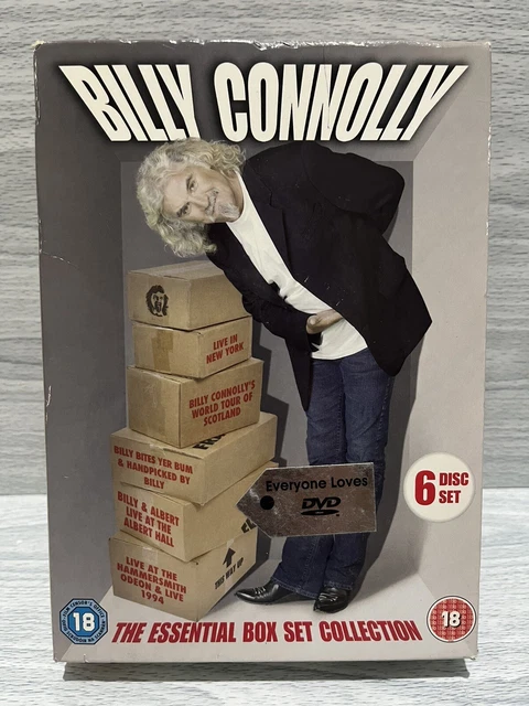 BILLY CONNOLLY: THE Essential DVD Box Set Collection / Cert 18 ...