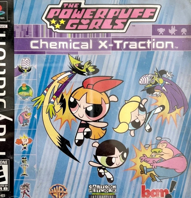 POWERPUFF GIRLS: CHEMICAL X-traction (PlayStation 1 PS1, 2001) Complete ...