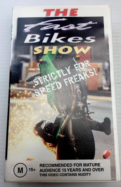 THE FAST BIKE Show VHS Video Cassette Tape PAL White Small Box M15+ £12 ...