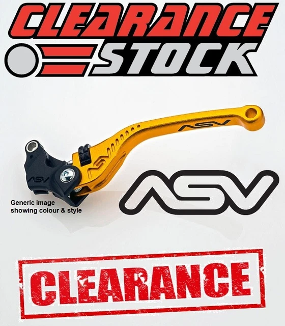 LEVIER D'EMBRAYAGE KAWASAKI ZX6R 2013-2018 ASV C5 - Or EUR 140,93 ...