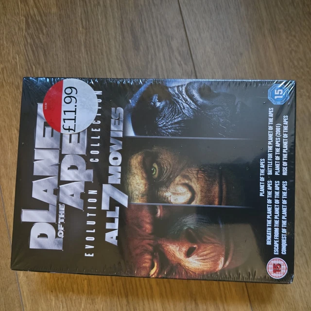PLANET OF THE Apes DVD - Evolution Collection - •All 7 Movies • New & Sealed £21.52 - PicClick UK