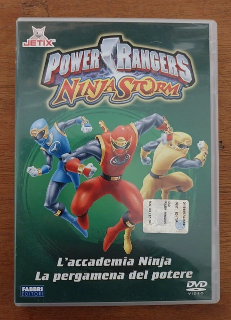 DVD POWER RANGERS ninja storm l'accademia ninja la pergamena del potere ...