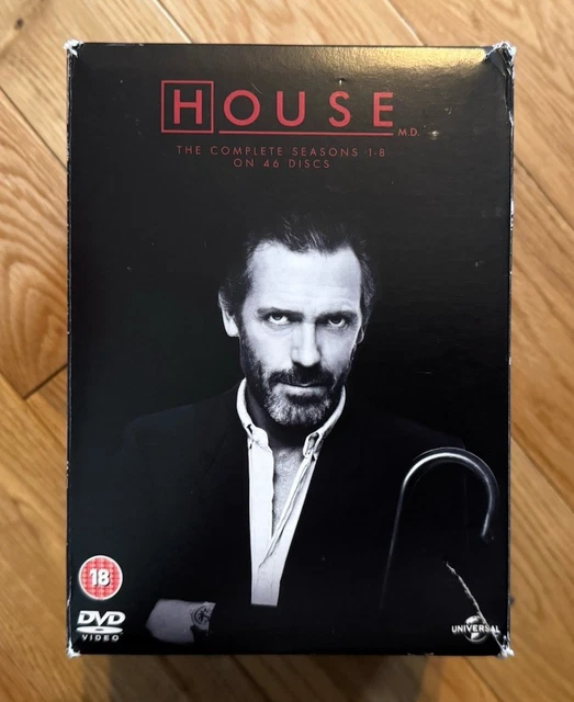HOUSE MD DVD - Complete Collection Seasons 1-8 Box Set £30.85 - PicClick UK