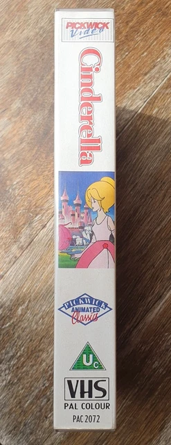 RARE PICKWICK ANIMATED Classics Cinderella VHS Video Tape Special ...