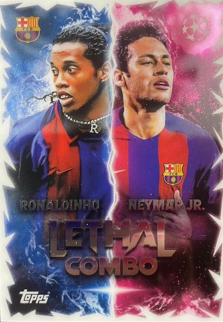 TOPPS MATCH ATTAX Champions League 2025/26 Lethal Combo LC-RN ...