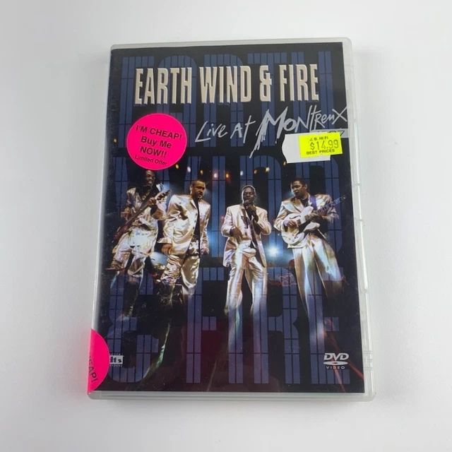 EARTH WIND & Fire Live At Montreux DVD Region 4 - Music-1988 EUR 5,08 ...