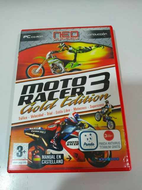MOTO RACER 3 Gold Edition juego para PC Cd-rom Edizione Spagna Neo ...