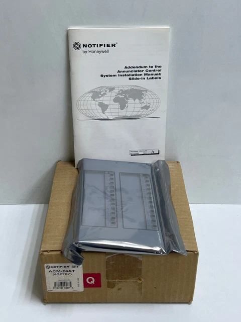 NOTIFIER ACM-24AT ACS Fire Alarm Annunciator Control Module £259.03 ...
