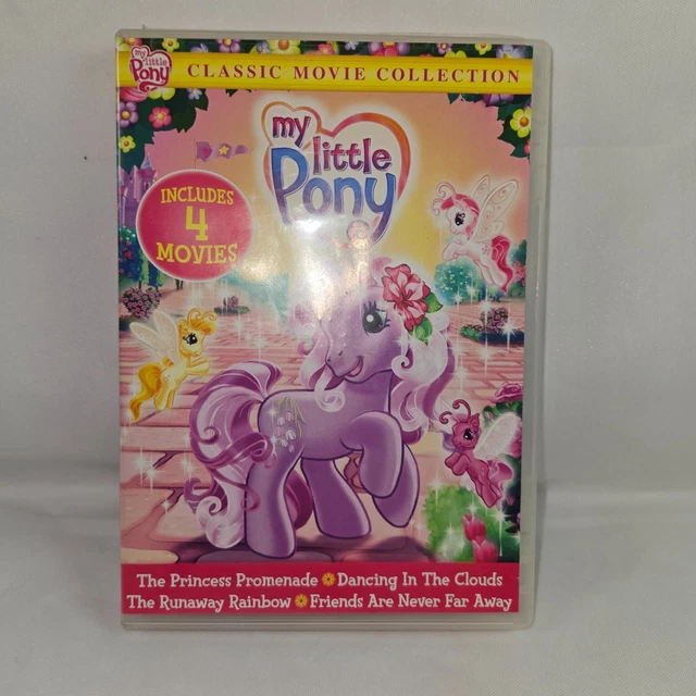 MY LITTLE PONY: Classic Movie Collection 4-Film DVD 2-Disc Set MLP ...
