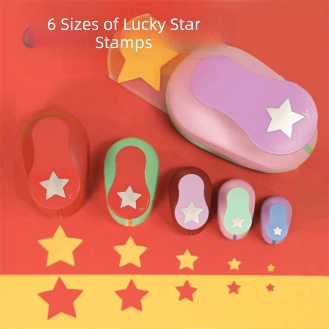 LABOR-SAVING CRAFTS HOLE Puncher Star Punching Machine Card Making $14. ...