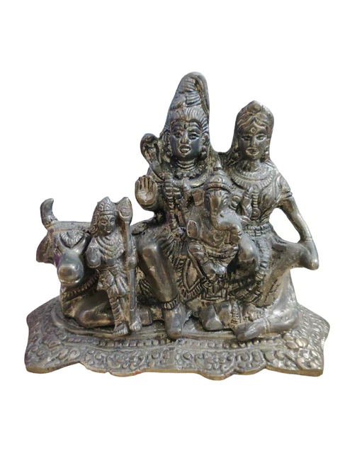 @ INDIEN TRADITIONNEL Shiv Parivar Statue Pour Pooja Maison Et Temple ...