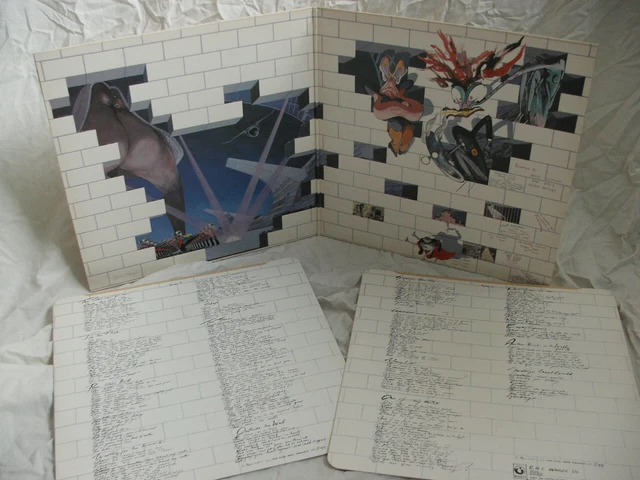 PINK FLOYD THE Wall Early Uk Press 2U/2U/3U/3U, Play-Graded, Lovely Looking Copy £78.32 ...