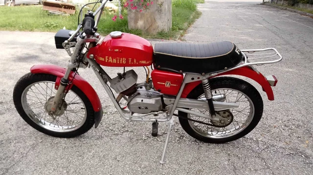 1972 FANTIC TI 50cc Classic Sports Moped Motorcycle Rare Bike Super T £ ...