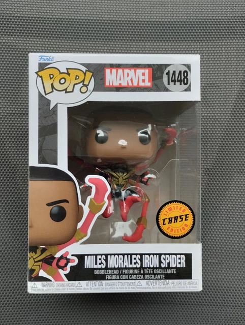 FUNKO POP MARVEL Miles Morales Chase #1448 Iron Spider Limited Édition ...