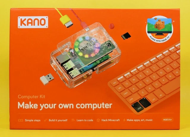 KANO ELEMENT14 RASPBERRY Pi 3 Model B Computer Kit - Make A Laptop ...