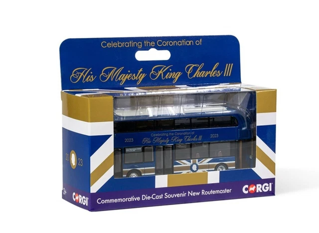 CORGI COLLECTORS NEW Routemaster Bus Coronation of King Charles III ...