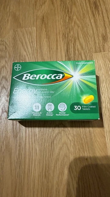 BEROCCA ENERGY VITAMIN 30-Film Coated Tablets - Mental Focus & Daily ...