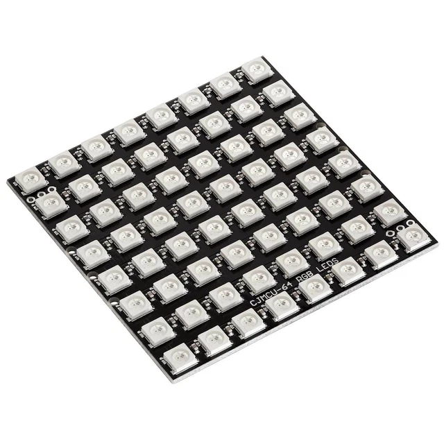 MATRIX 8X8 LED Display WS2812 U64 Diode CJMCU DIY Panel Arduino ...