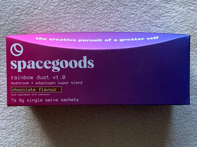SPACEGOODS RAINBOW DUST All-in-One Mushroom & Adaptogen Powder ...