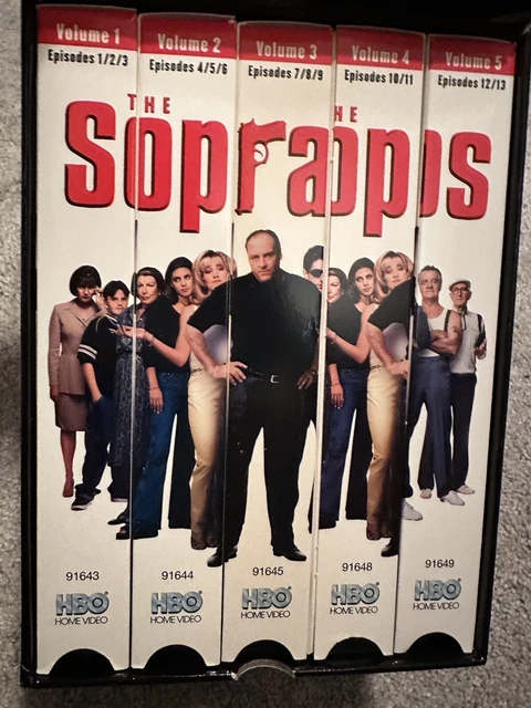 THE SOPRANOS - The Complete First Season (VHS, 2000, 5-Tape Set) £17.51 ...