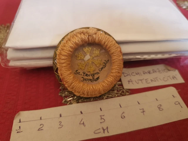 RELIC RELIQUIA SUOR Benigna Consolata Terreno Ex Indumentis 🏫 B6 EUR ...