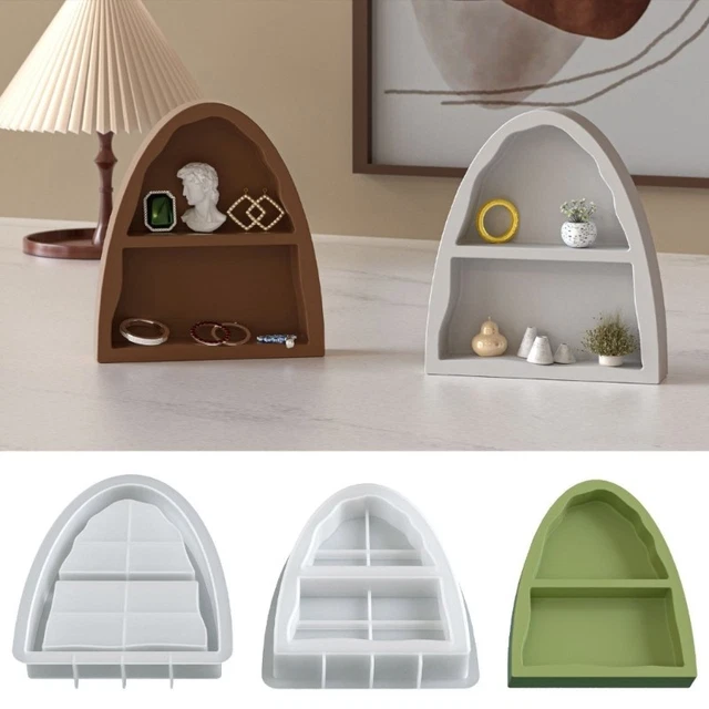 DOUBLE SECTION ARCH Mould for Epoxy Resin Projects Storage Organization ...