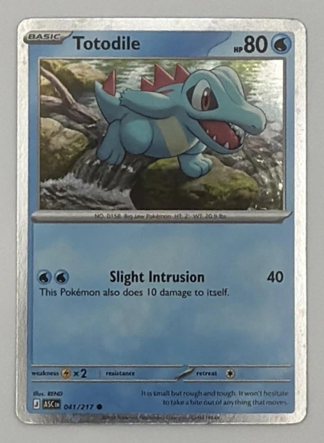 2026 POKEMON ASCENDED Heroes Totodile #041/217 Common £0.75 - PicClick UK