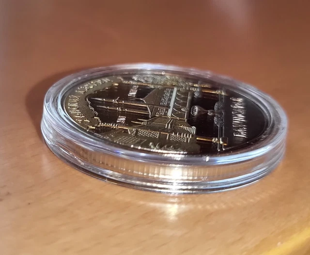 ARABIC UNKNOWN GOLD Silver Coin Vintage Flea Market Find Old Islamic ...