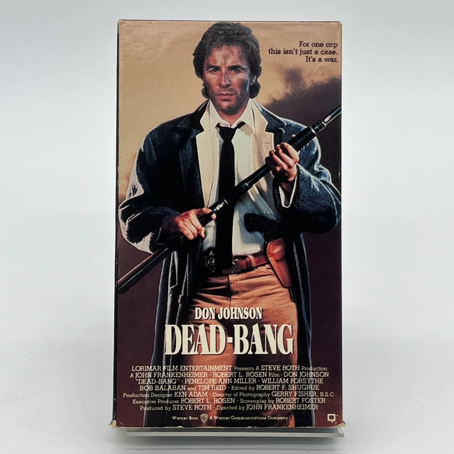 DEAD BANG (VHS, 1989) Cassette Don Johnson Penelope Ann Miller $10.95 ...