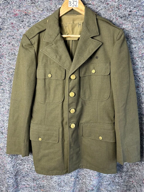 ORIGINAL US ARMY WW2 Class A Uniform Jacket - 39" Large Chest - 1940 ...