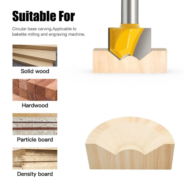 PUNTA ROUTER CARBURO multiuso macchina di taglio fresa lavorazione ...