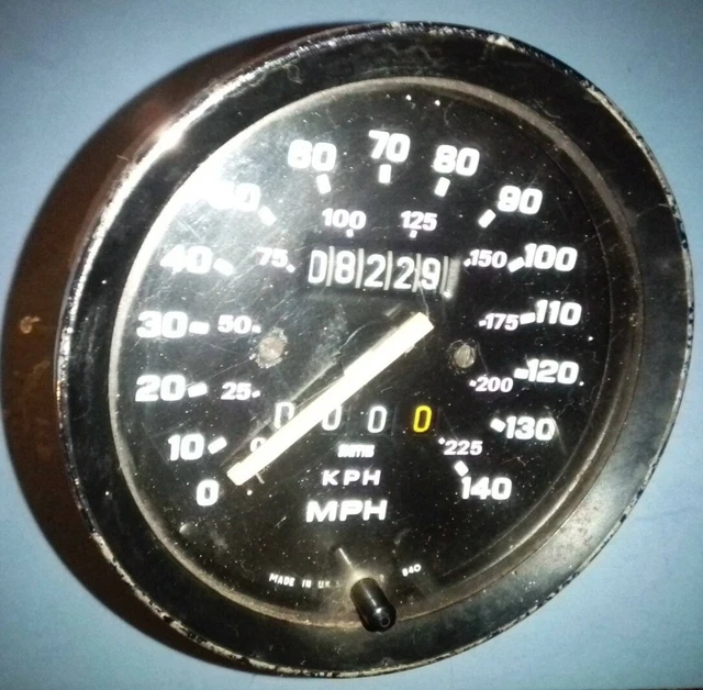 TRIUMPH STAG MK1 140 Mph Smiths Speed Speedometer Sn 6212/00S 1000 ...