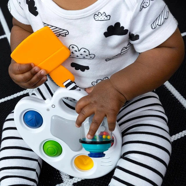 BABY EINSTEIN COLOR Palette Popper Sensory Fidget Toy, for Infants Ages ...