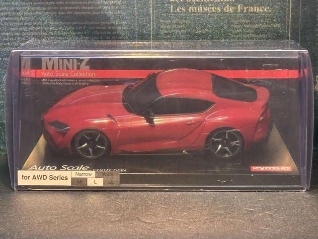 KYOSHO MINI-Z RACER MZP450R GR SUPRA Prominence Red Supra Auto Scale £ ...