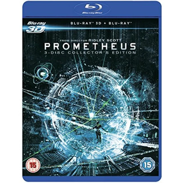 ALIEN PROMETHEUS 3D 3-Disc Collector's Edition [Blu-ray] Region Free ...