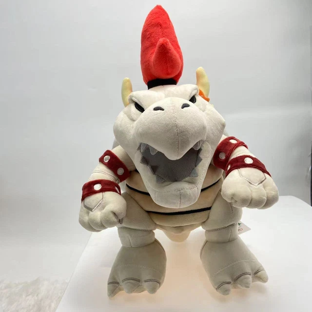 SUPER MARIO BROS Dry Bones Bowser Koopa Plush Doll Figure Soft Toy 13 ...
