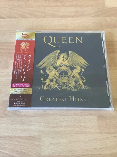 QUEEN - GREATEST Hits II 🇯🇵 Japan SHM-CD Remastered Album + Bonus Track ...