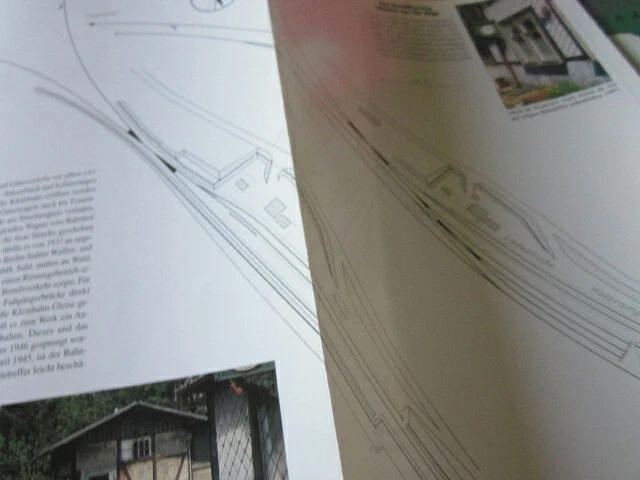 BAHNHOF UND GLEISPLAN Rennsteig 6S Thüríngen EUR 6,01 - PicClick DE