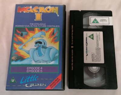 VHS VIDEO - Macron I Episode 4 / 5 Saban Prods 1986 PAL UK Video Little ...