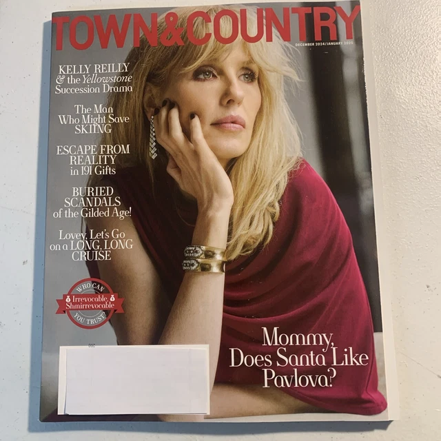 TOWN & COUNTRY Magazine December 2024 January 2025 £8.10 - PicClick UK