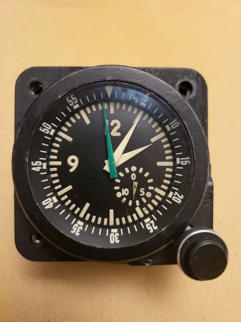 RAF FRENCH AIRFORCE Etc Aircraft Cockpit Clock £425.00 - PicClick UK