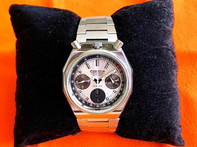 CITIZEN BULLHEAD OCTAGON PANDA - Flyback Chronograph - 8110A - March of ...