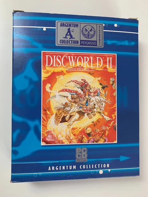 DISCWORLD 2 (MISSING Presumed...!?) - PC CD-ROM MS-DOS 6.0+/Windows 95 ...