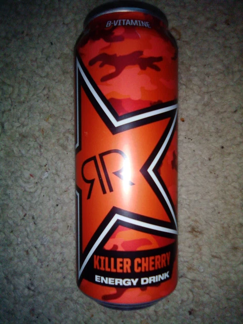 ROCKSTAR KILLER CHERRY Revolt Kirsch Rarität Sammler energy drink EUR 7 ...