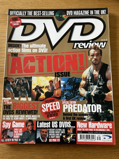 DVD REVIEW MAGAZINE. Issue 39. 2002. Ean: 9771466593016. £1.70 ...
