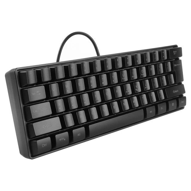 MINI GAMING KEYBOARD Backlit Mechanical Keyboards RGB Backlight Wired ...