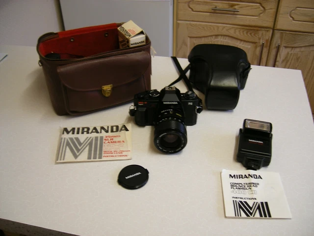 VINTAGE MIRANDA M5-2 SLR Camera Kit in Carry Case (2403) £40.00 ...